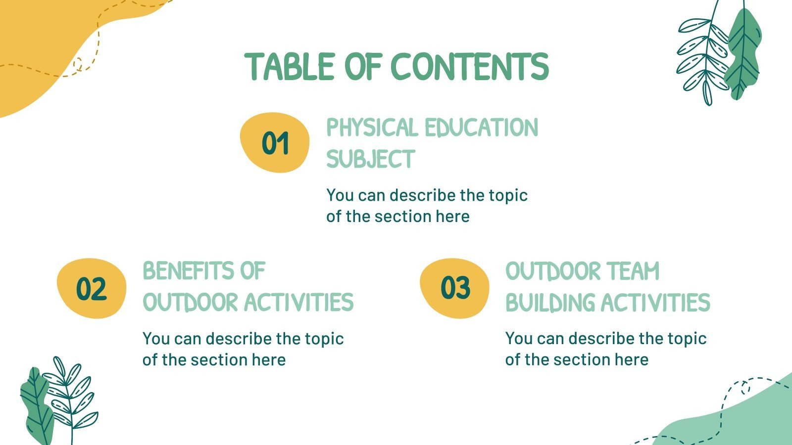 P.E. Subject - 2nd Grade: Outdoor Education & Team Building