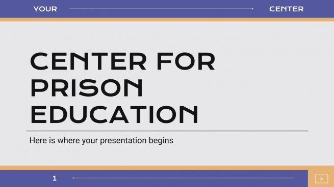 Modèles gratuits sur des prisons pour Google Slides et PowerPoint