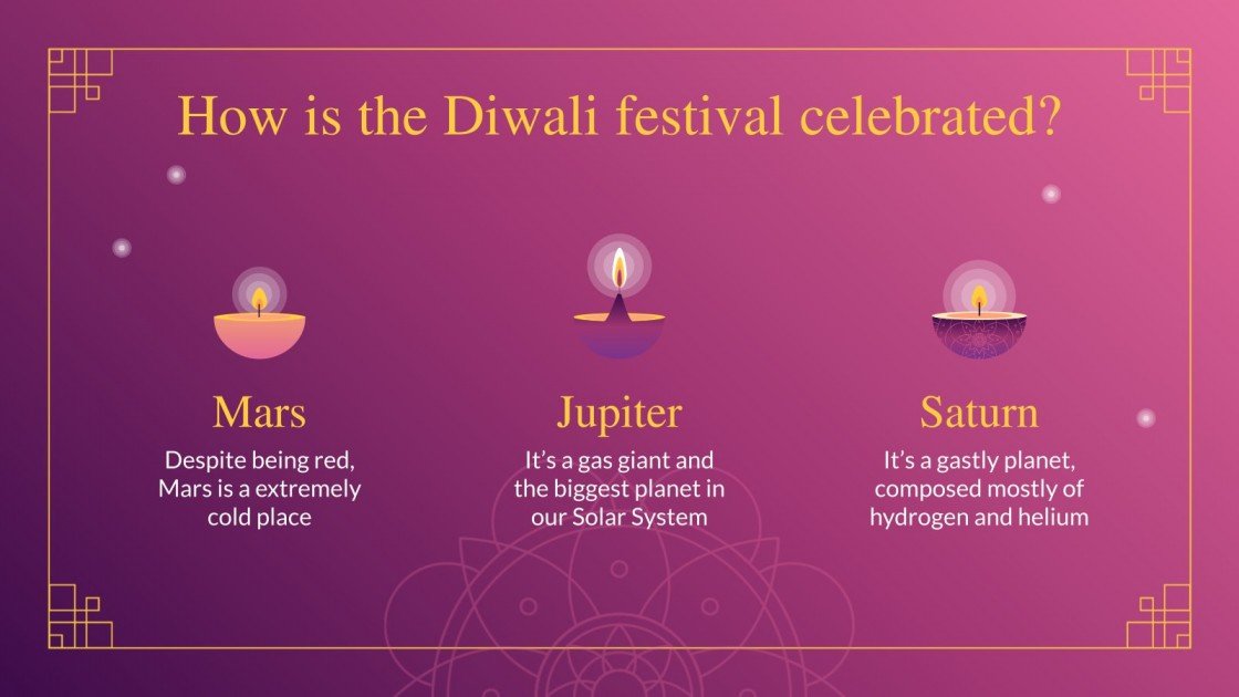 Divali | Plantilla de Google Slides y PowerPoint