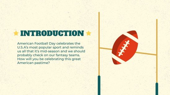 American Football Day | Google Slides & PowerPoint Template