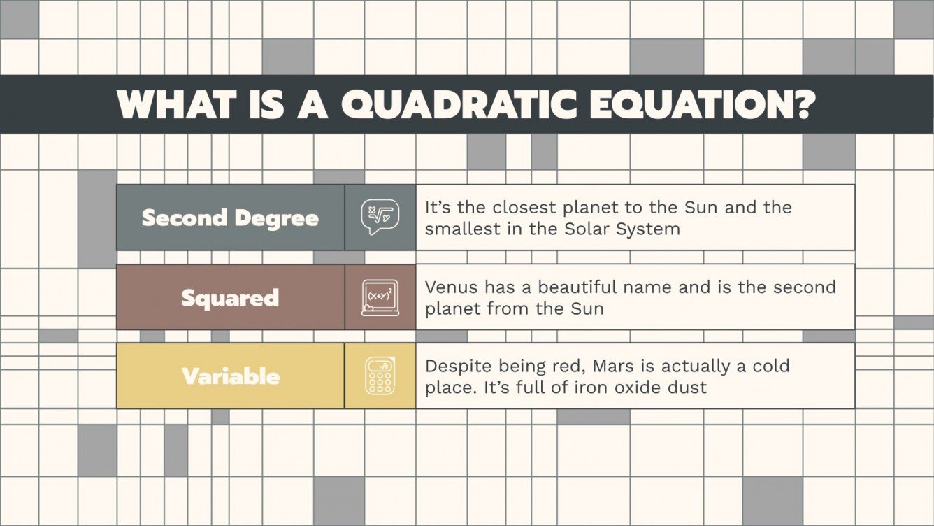 Math: Quadratic Functions | Google Slides & PowerPoint