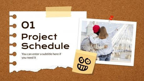 Sameco Bulletin Board Google Slides & PowerPoint template