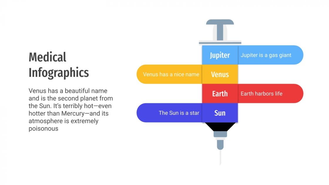 Free Medical infographics for Google Slides and PowerPoint