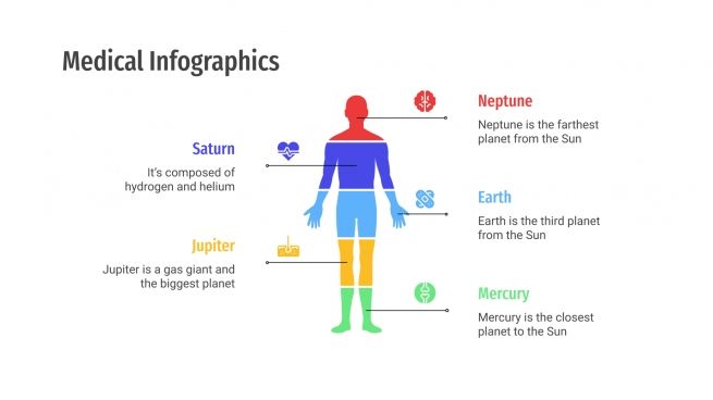 Free Medical infographics for Google Slides and PowerPoint