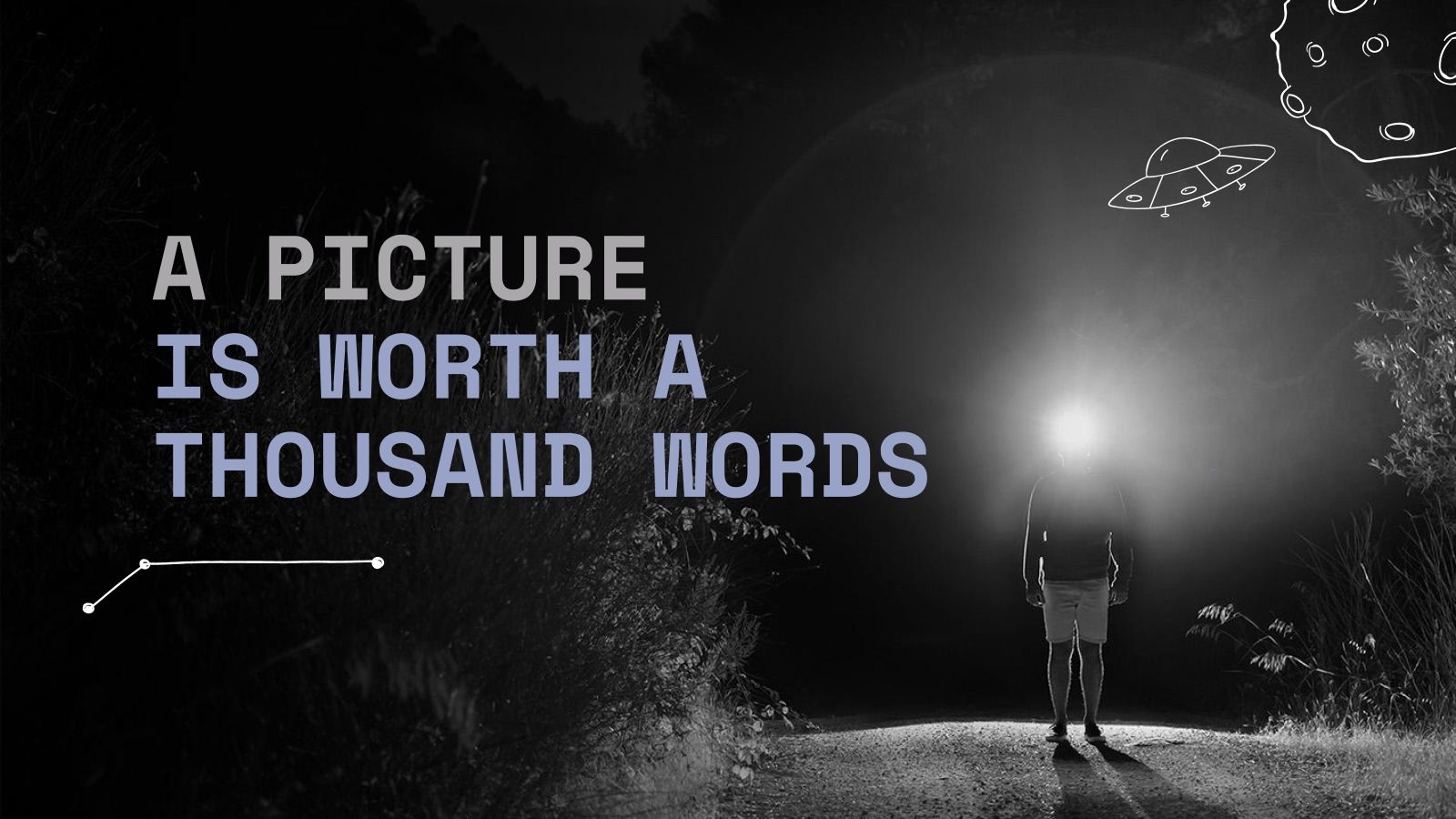 Science Fiction Newsletter Google Slides & PPT template