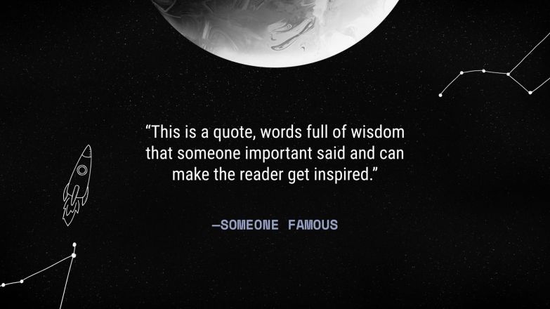 Science Fiction Newsletter Google Slides & PPT template