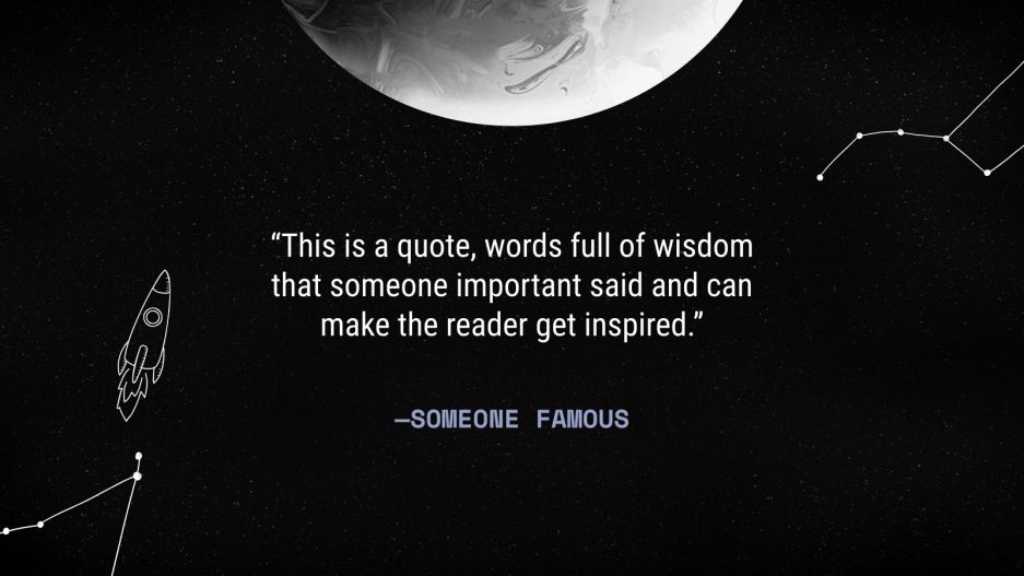 Science Fiction Newsletter Google Slides & PPT template