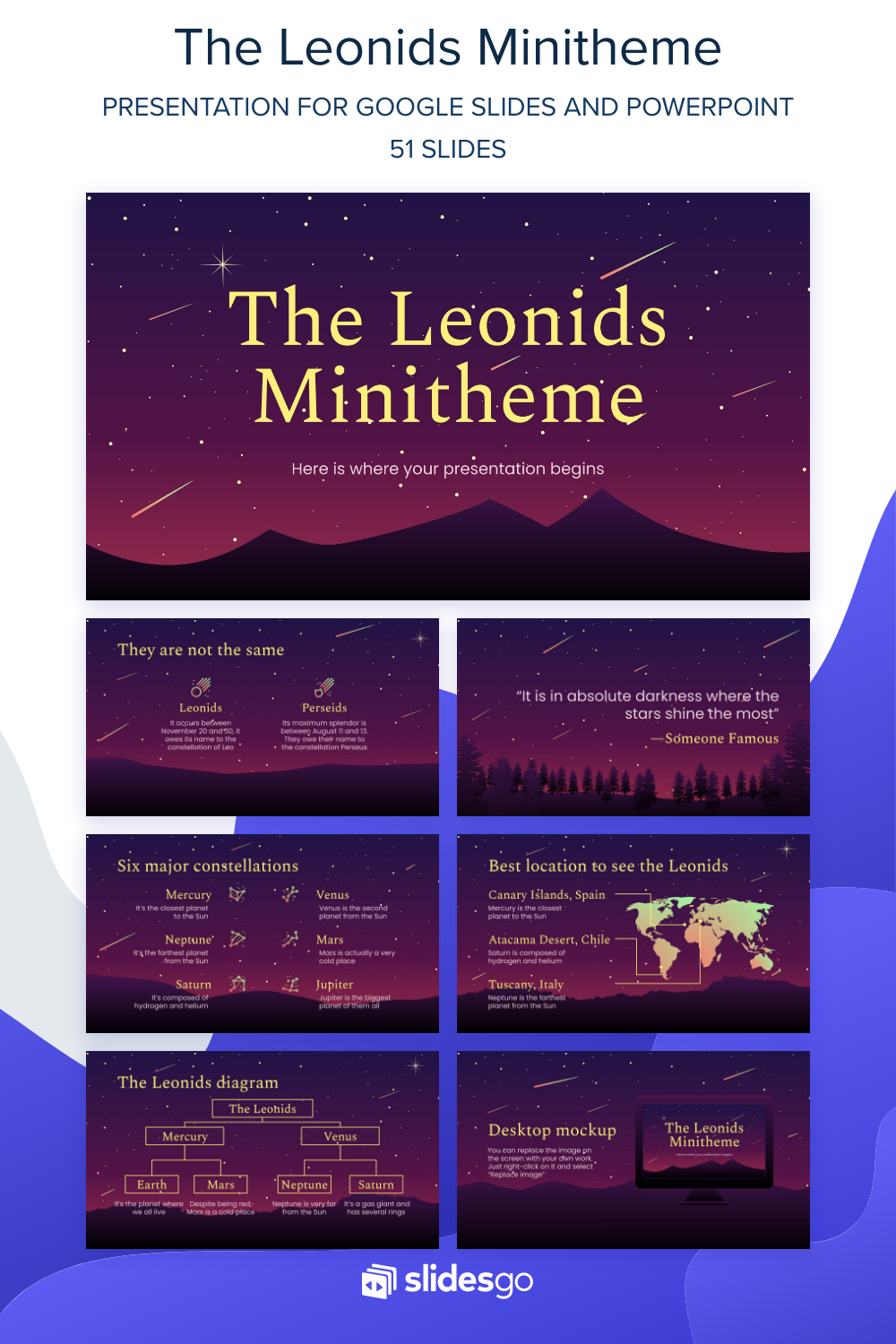 The Leonids Minitheme | Google Slides & PowerPoint