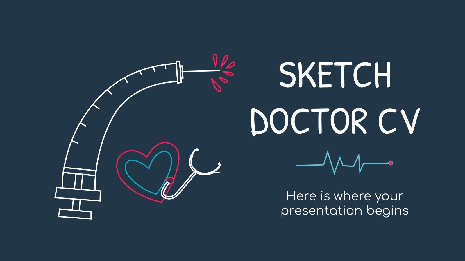 Sketch Doctor CV Google Slides theme & PowerPoint template