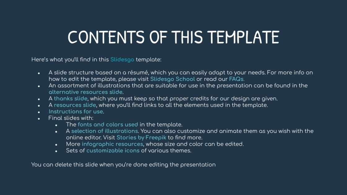 Sketch Doctor CV Google Slides theme & PowerPoint template