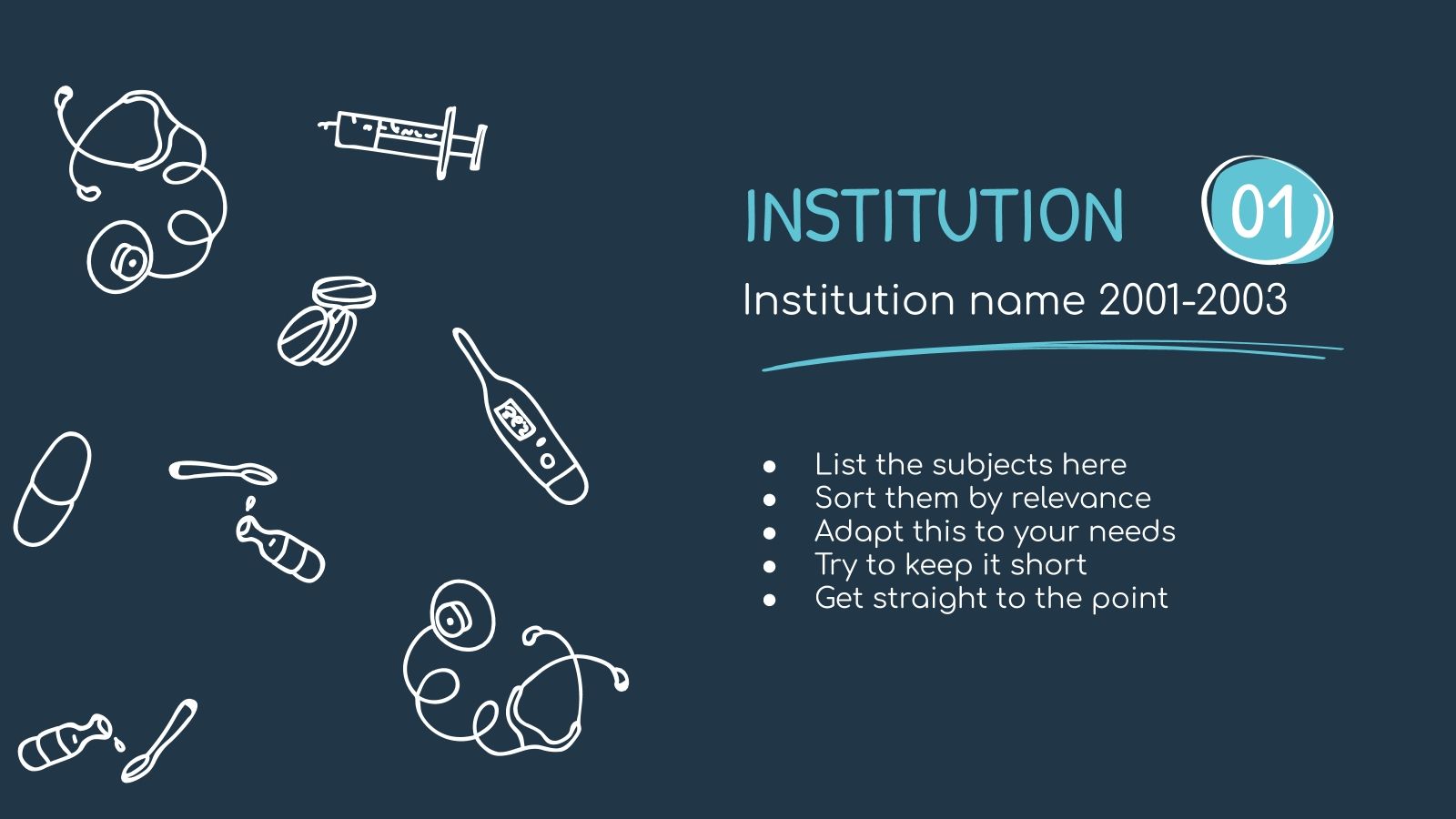 Sketch Doctor CV Google Slides theme & PowerPoint template