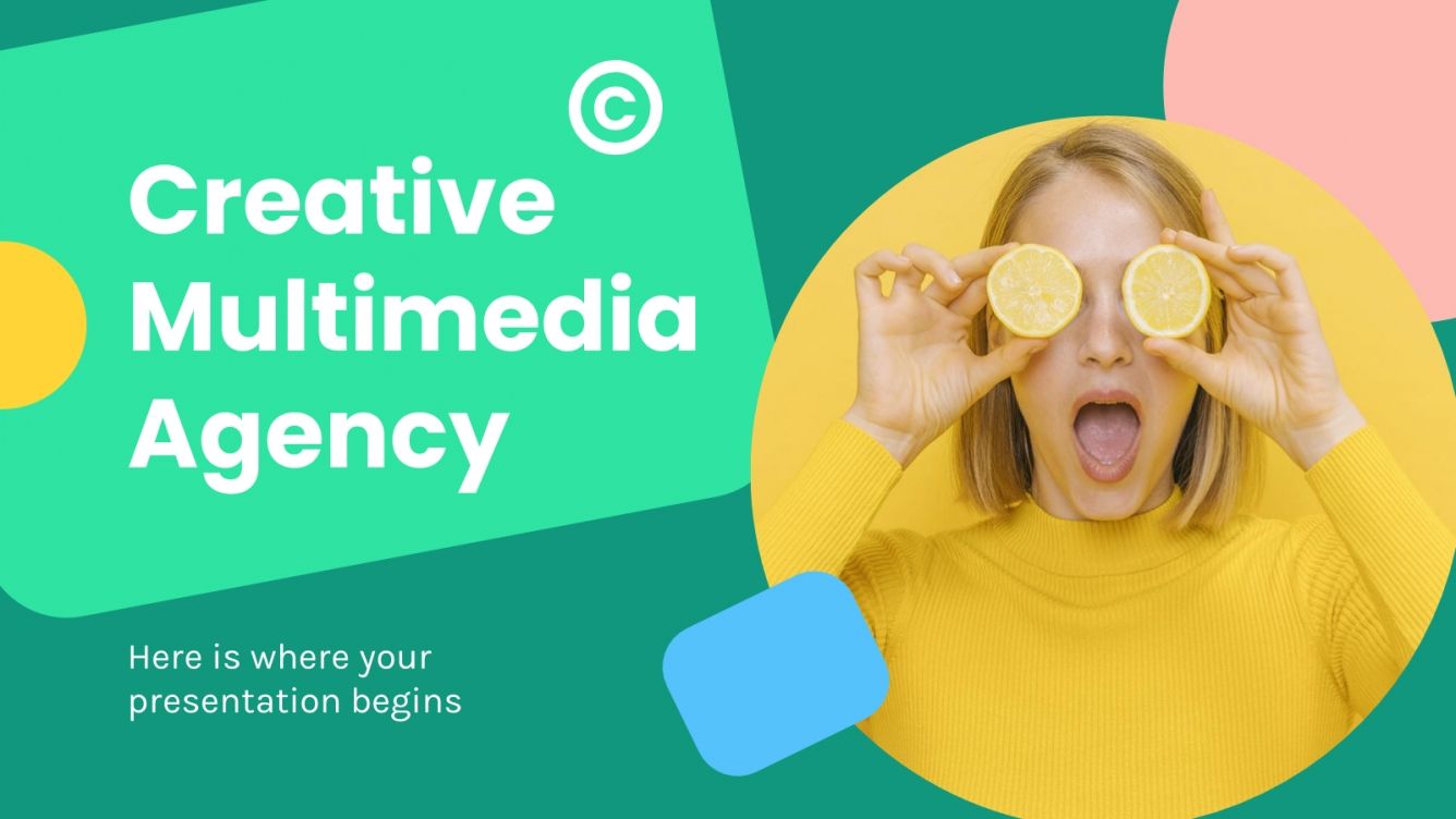 Creative Multimedia Agency Google Slides & PPT Template