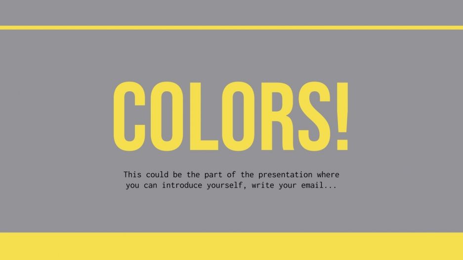 Color of the Year 2021 Google Slides & PowerPoint template