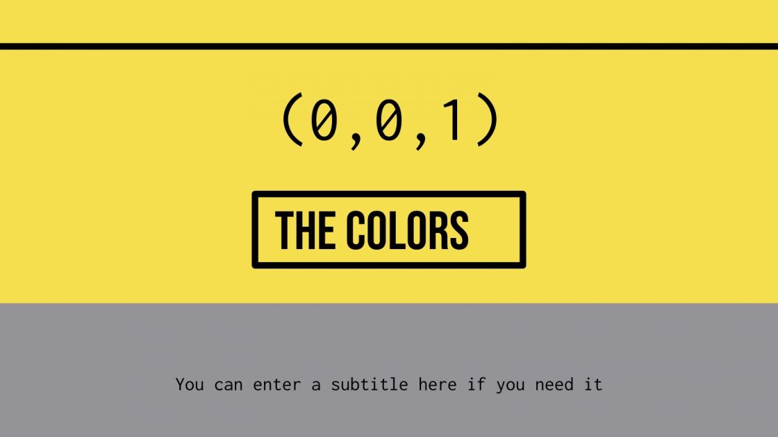 Color of the Year 2021 Google Slides & PowerPoint template