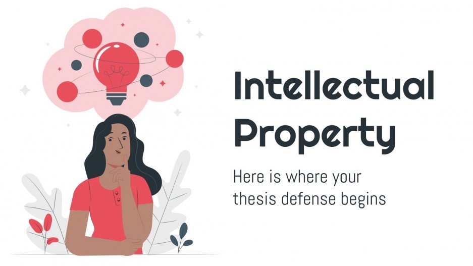 Intellectual Property Thesis Google Slides and PPT Template