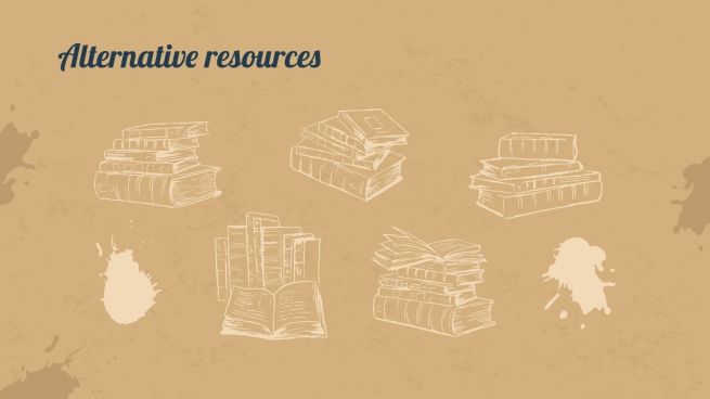 Classic English Novels Google Slides & PowerPoint template