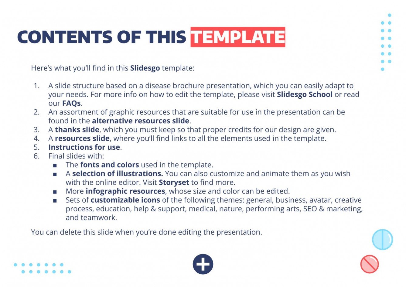 STDs Diseases Awareness Brochure | Google Slides & PowerPoint