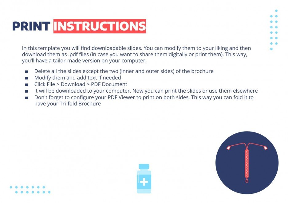 STDs Diseases Awareness Brochure | Google Slides & PowerPoint