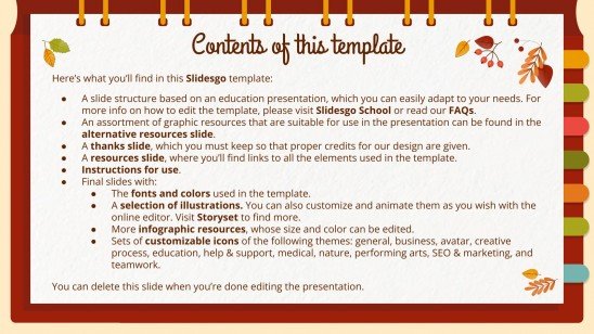 Fall Activities Binder | Google Slides & PowerPoint Template