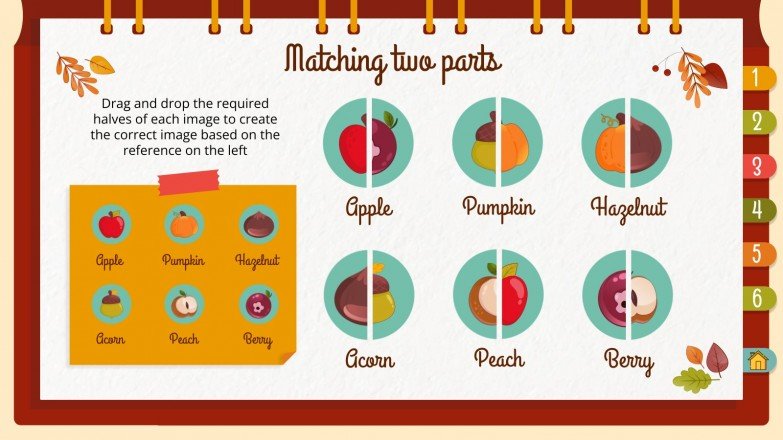 Fall Activities Binder | Google Slides & PowerPoint Template