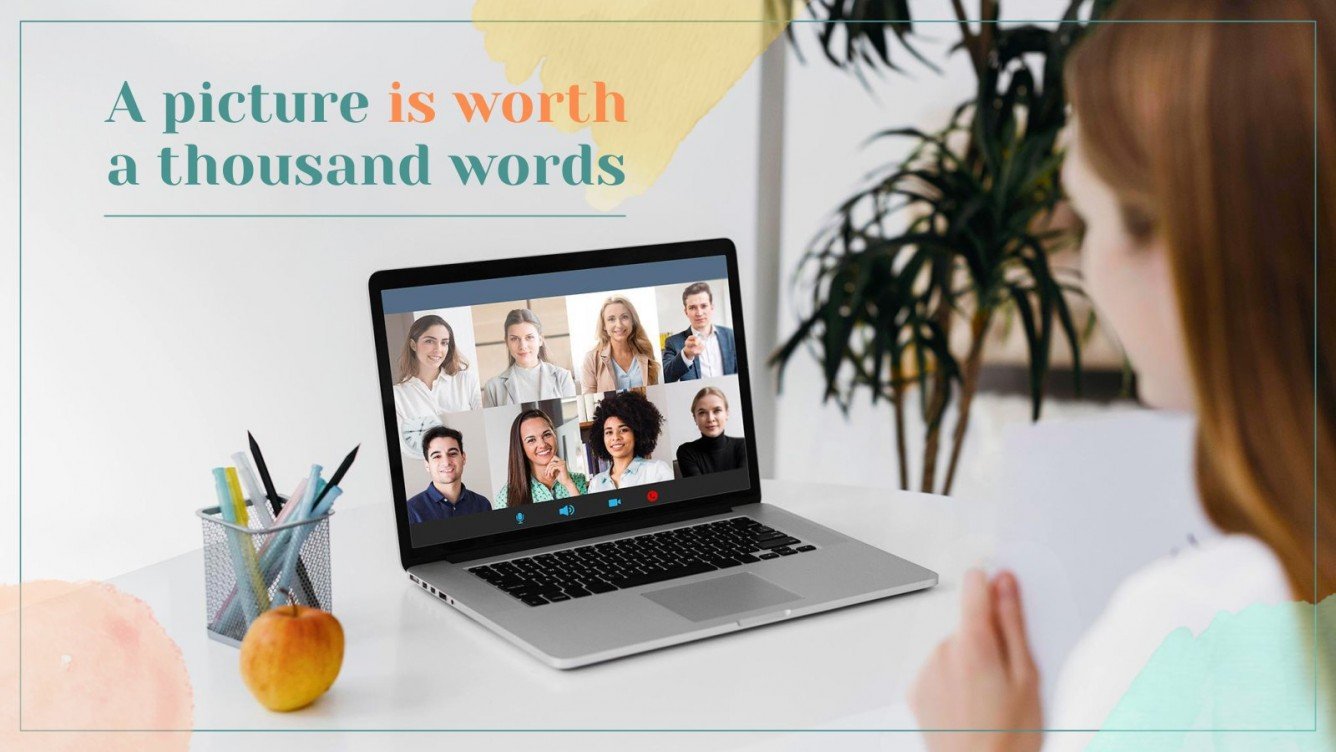 Elegant Watercolor Morning Meeting | Google Slides & PPT