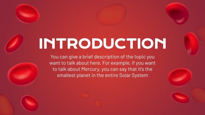 Blood Bank Center | Google Slides & PowerPoint Template