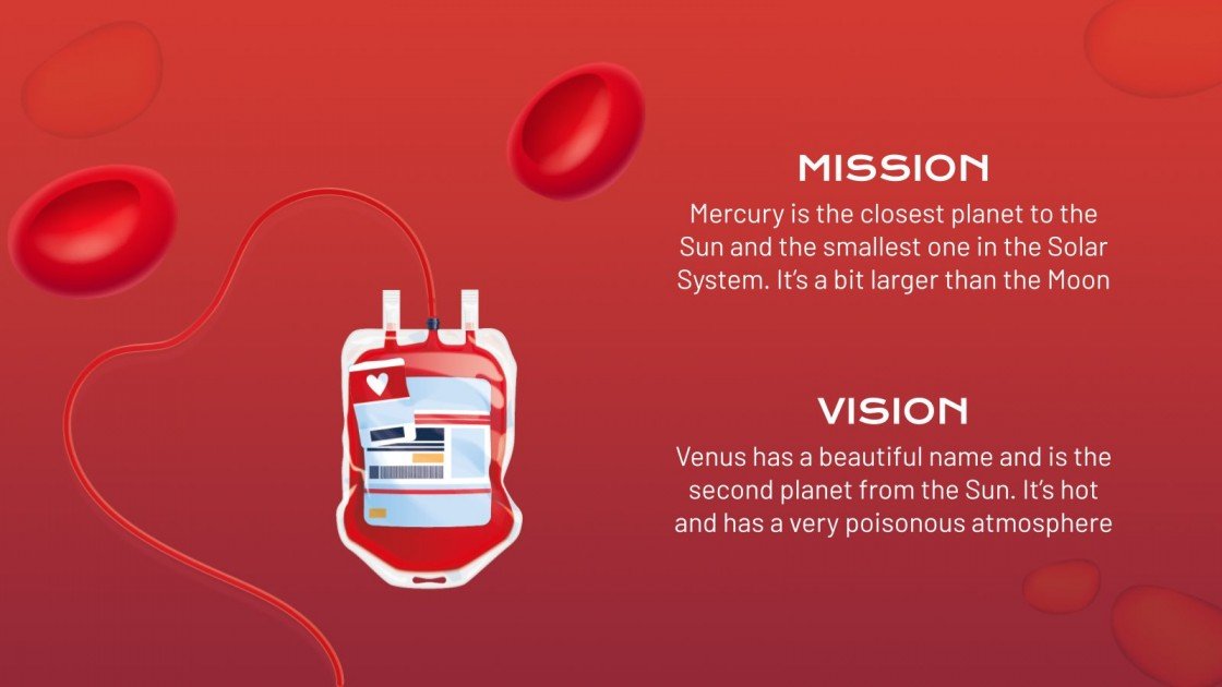 Blood Bank Center | Google Slides & PowerPoint Template