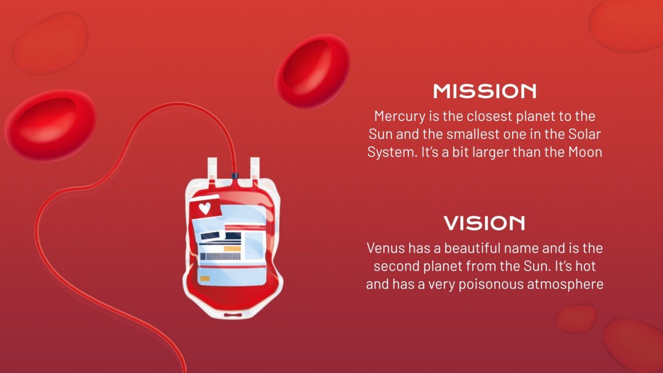 Blood Bank Center | Google Slides & PowerPoint Template