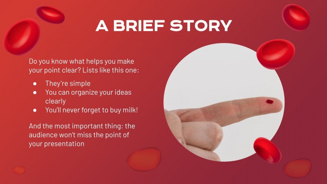 Blood Bank Center | Google Slides & PowerPoint Template