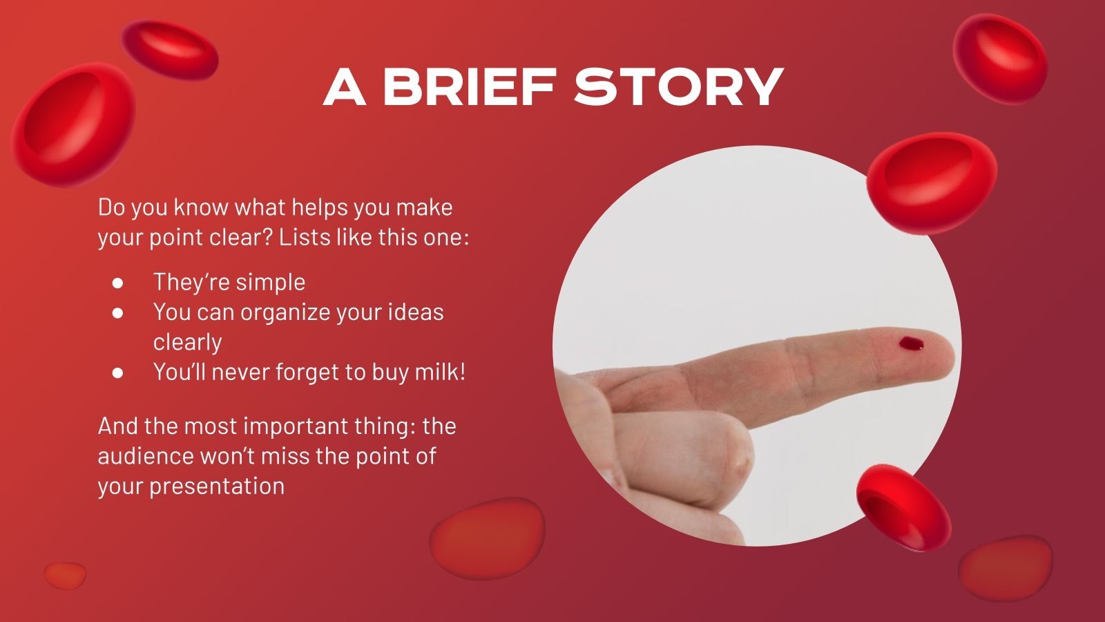 Blood Bank Center | Google Slides & PowerPoint Template