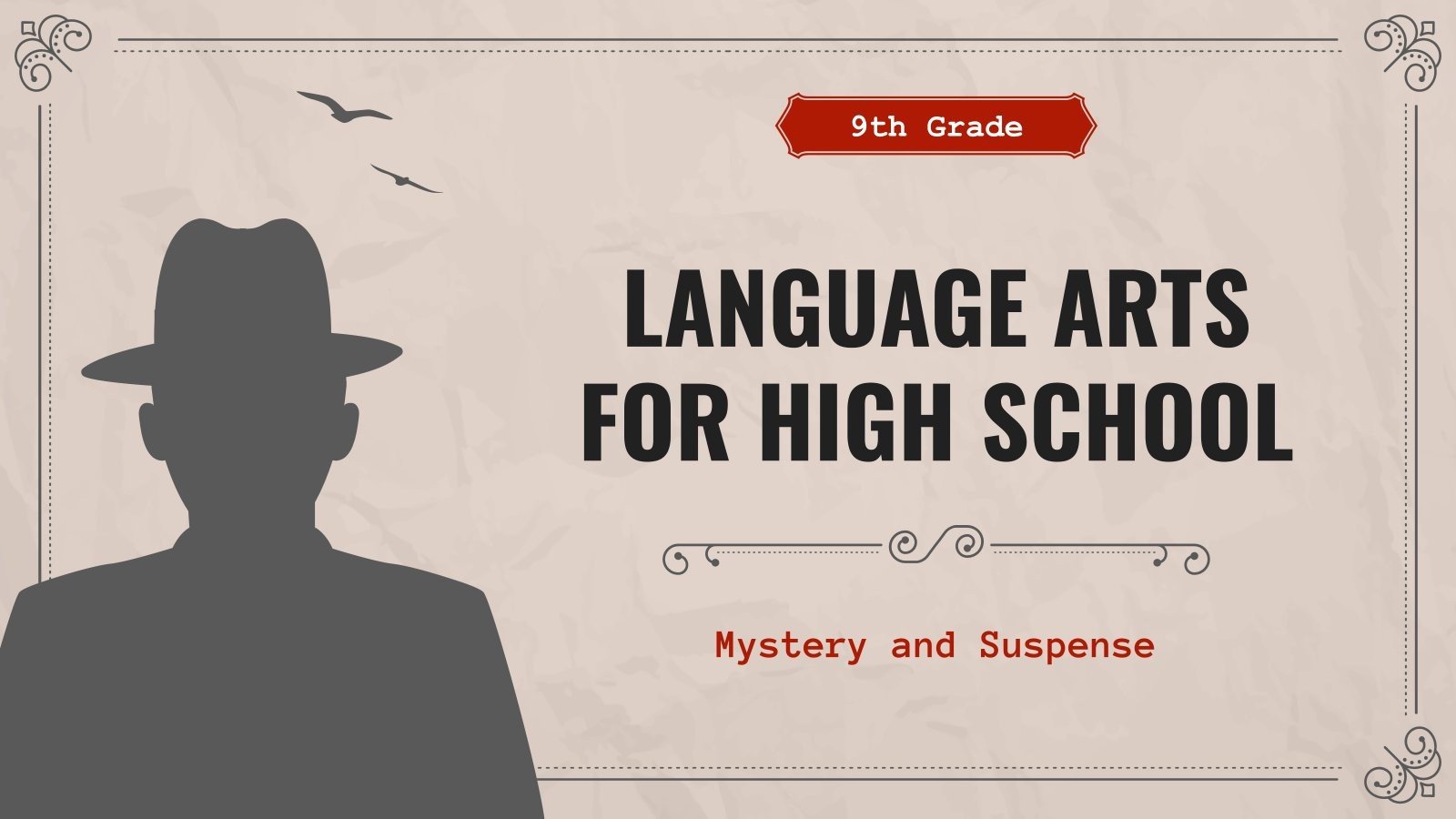 Free Google Slides & PowerPoint Templates about Mystery