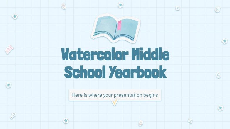 Free Google Slides and PowerPoint yearbook templates
