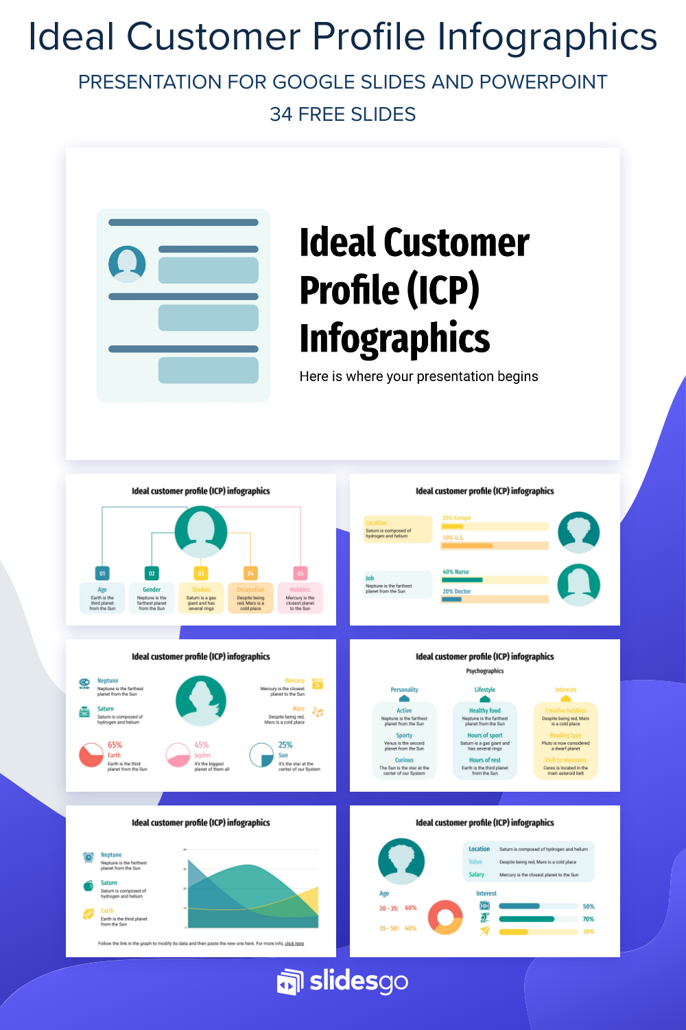 Ideal Customer Profile (ICP) Infographics | Google Slides & PPT