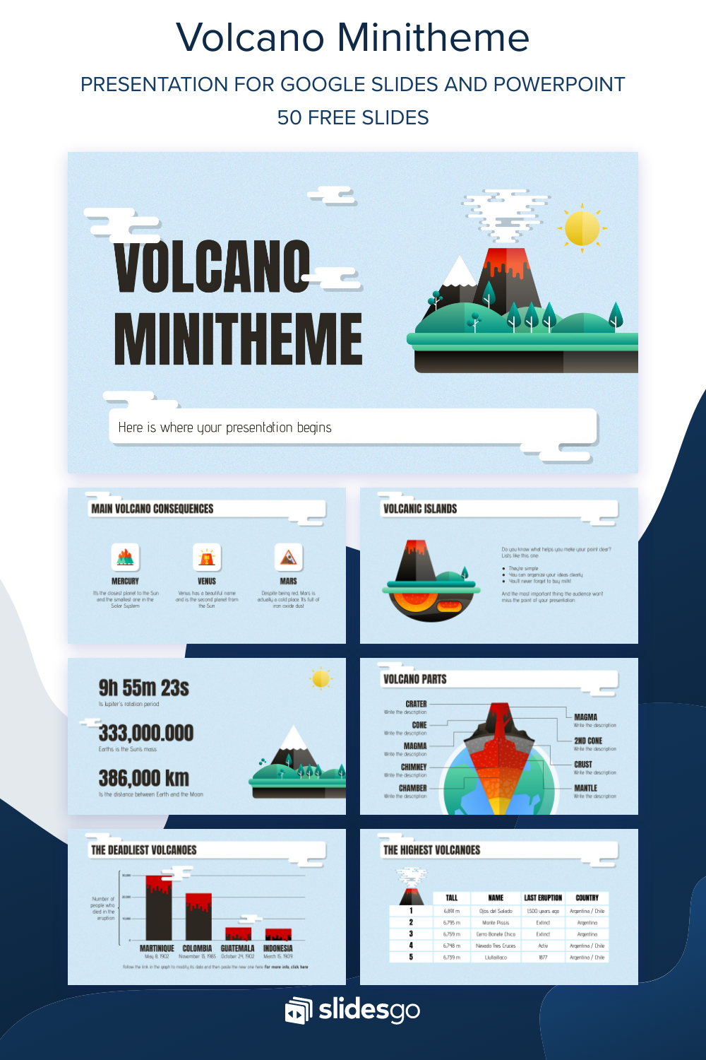 Volcano Minitheme Presentation