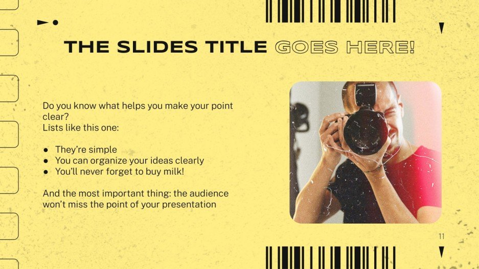 How Does a Camera Work Minitheme | Google Slides & PowerPoint