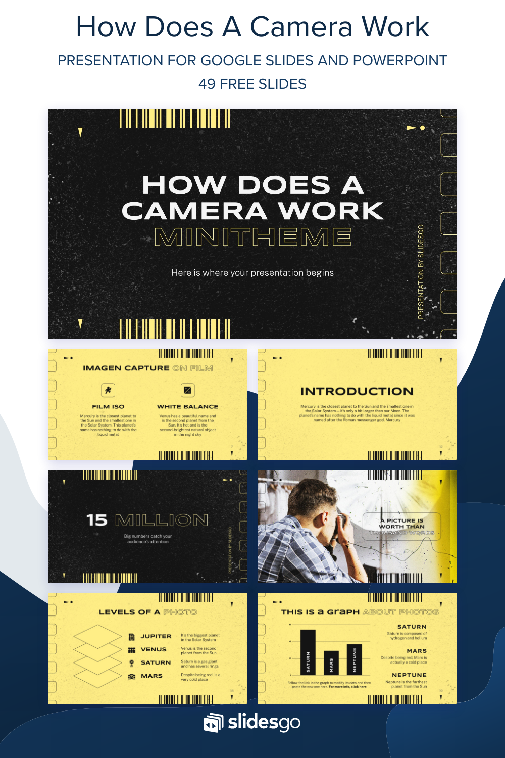 How Does a Camera Work Minitheme | Google Slides & PowerPoint