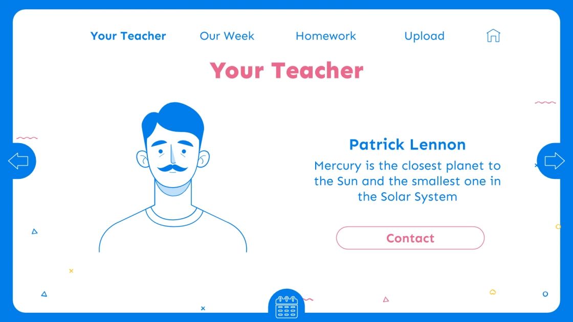 Creative Online Learning Google Slides and PPT template