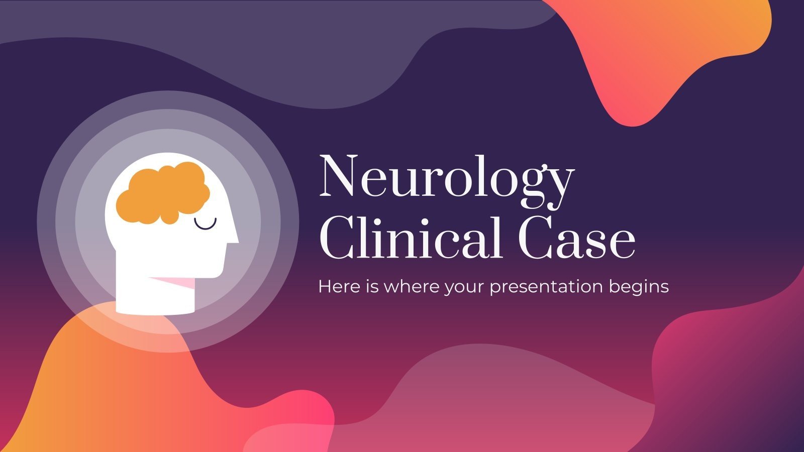 Neurology Clinical Case | Google Slides & PowerPoint