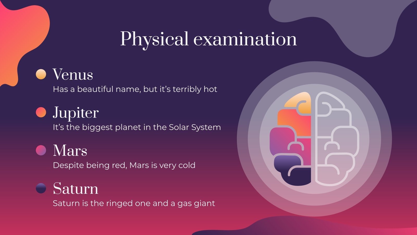 Neurology Clinical Case | Google Slides & PowerPoint