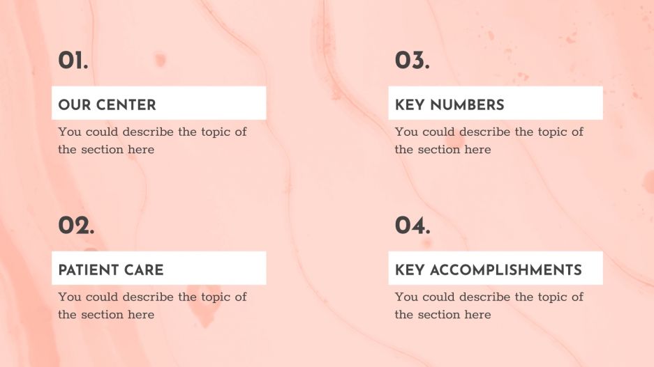 Dermatology Center Google Slides and PowerPoint template