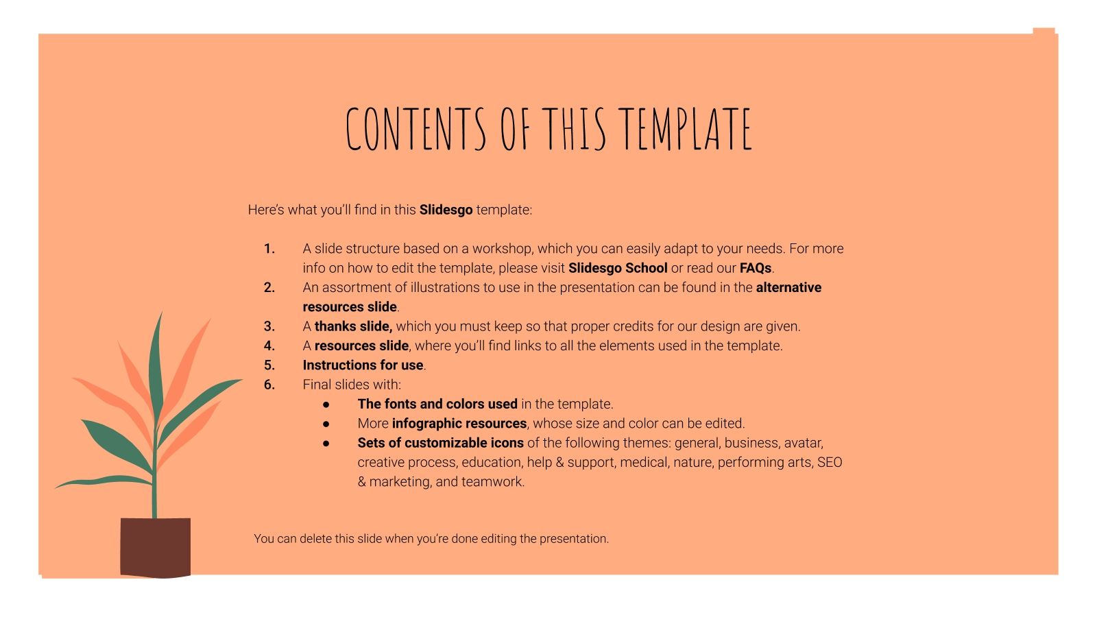 Creative Writing Workshop Google Slides and PPT Template