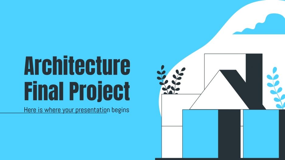 Architecture Final Project Google Slides & PowerPoint template