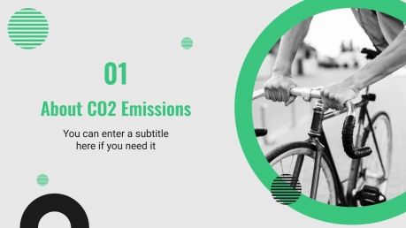 CO2 Emissions in Transport Google Slides & PowerPoint template