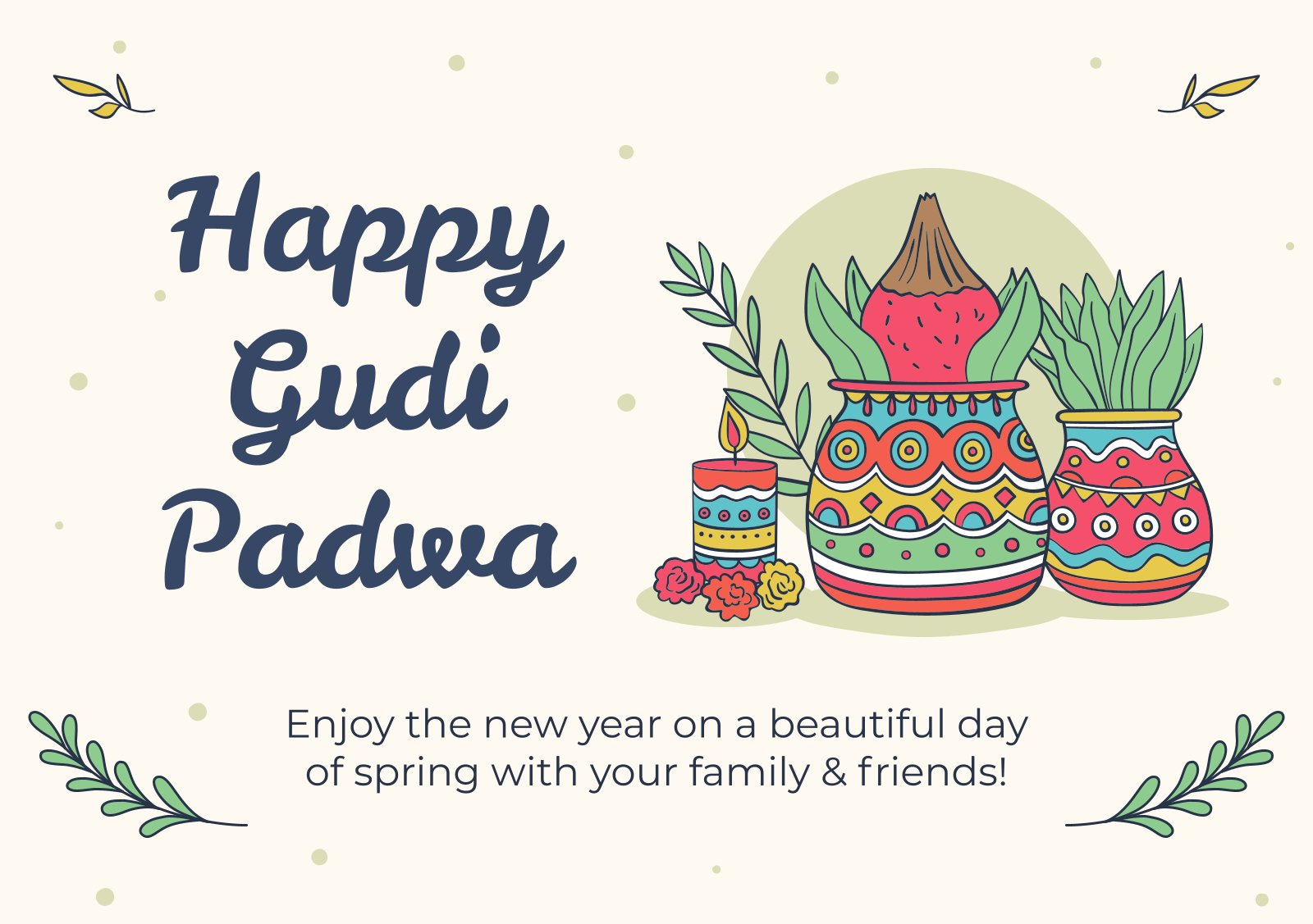 Doodle Greeting Cards Google Slides & PowerPoint template