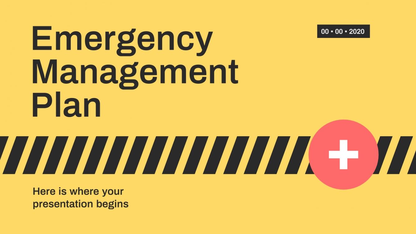 Emergency Management Plan Google Slides and PPT template