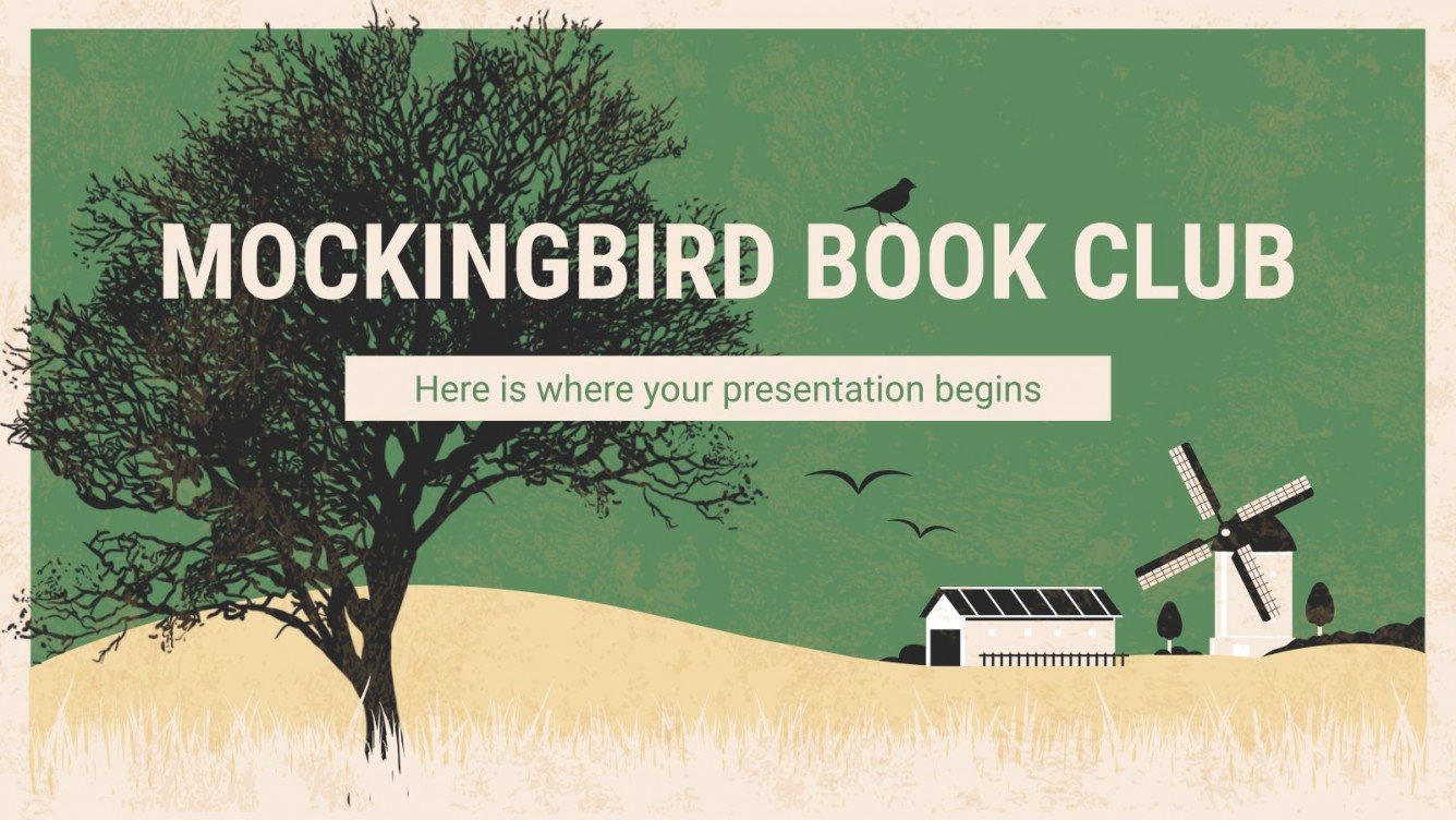 Mockingbird Book Club | Google Slides & PowerPoint