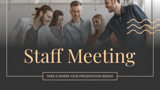 Staff Meeting | Google Slides & PowerPoint