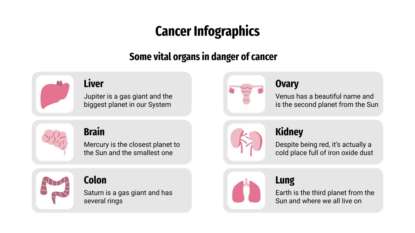 Cancer Infographics | Google Slides & PowerPoint