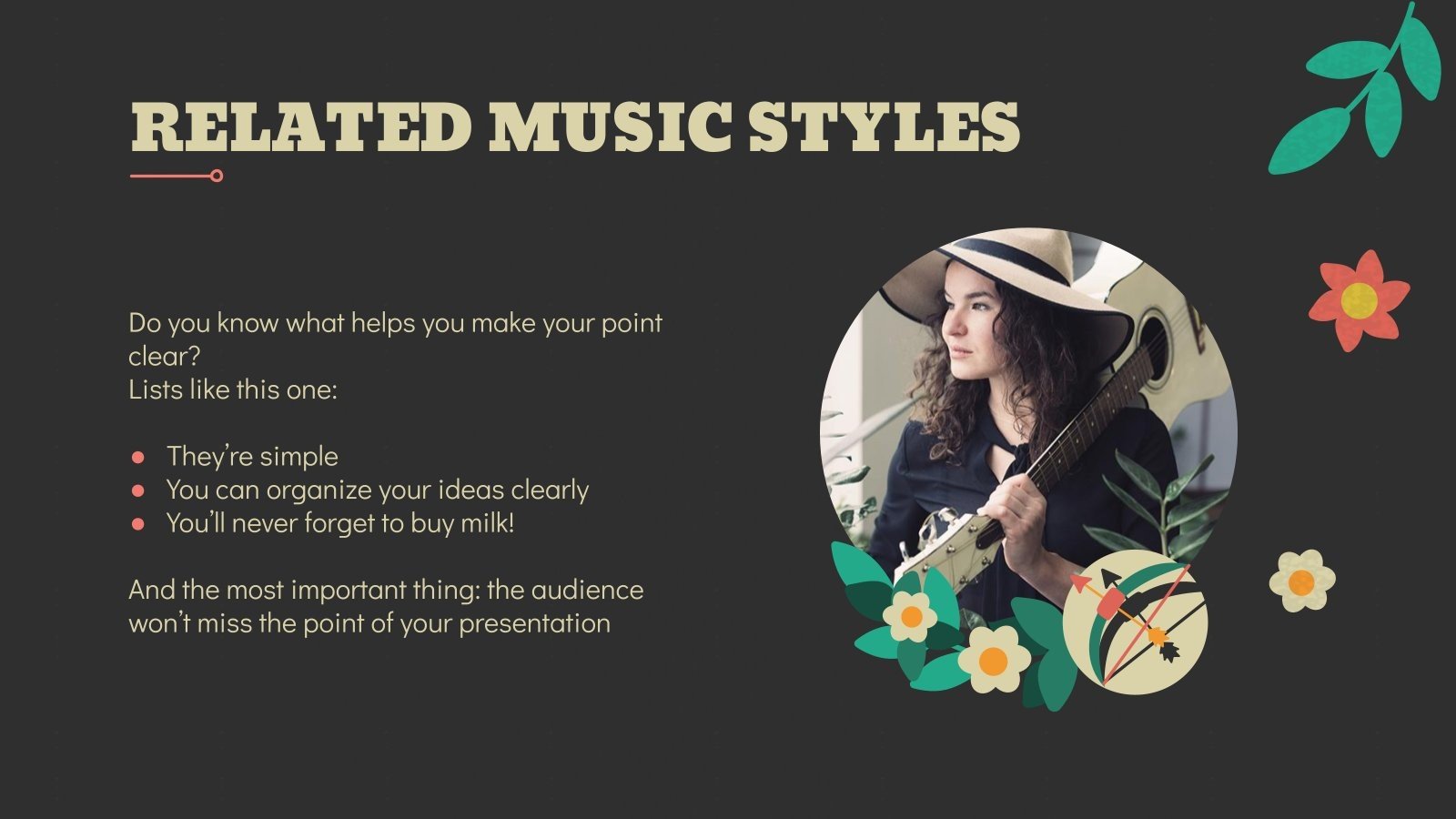 History of Country Music Minitheme | Google Slides & PPT