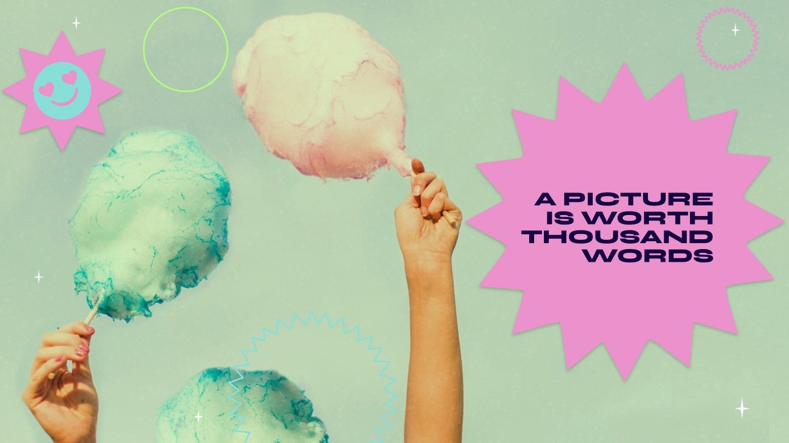 Cotton Candy Newsletter | Google Slides & PowerPoint